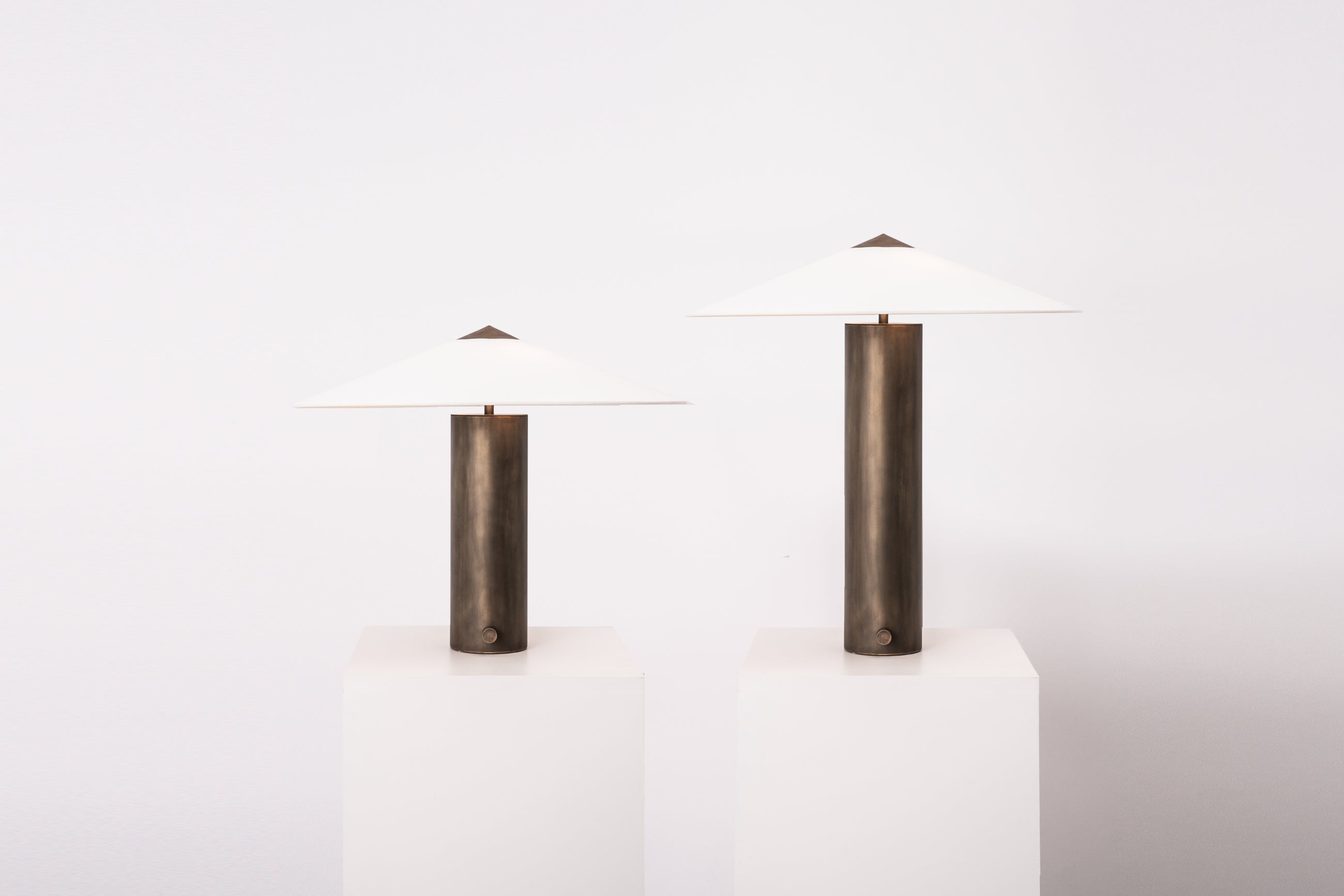 YAMA Table Lamp, Small – Coil + Drift
