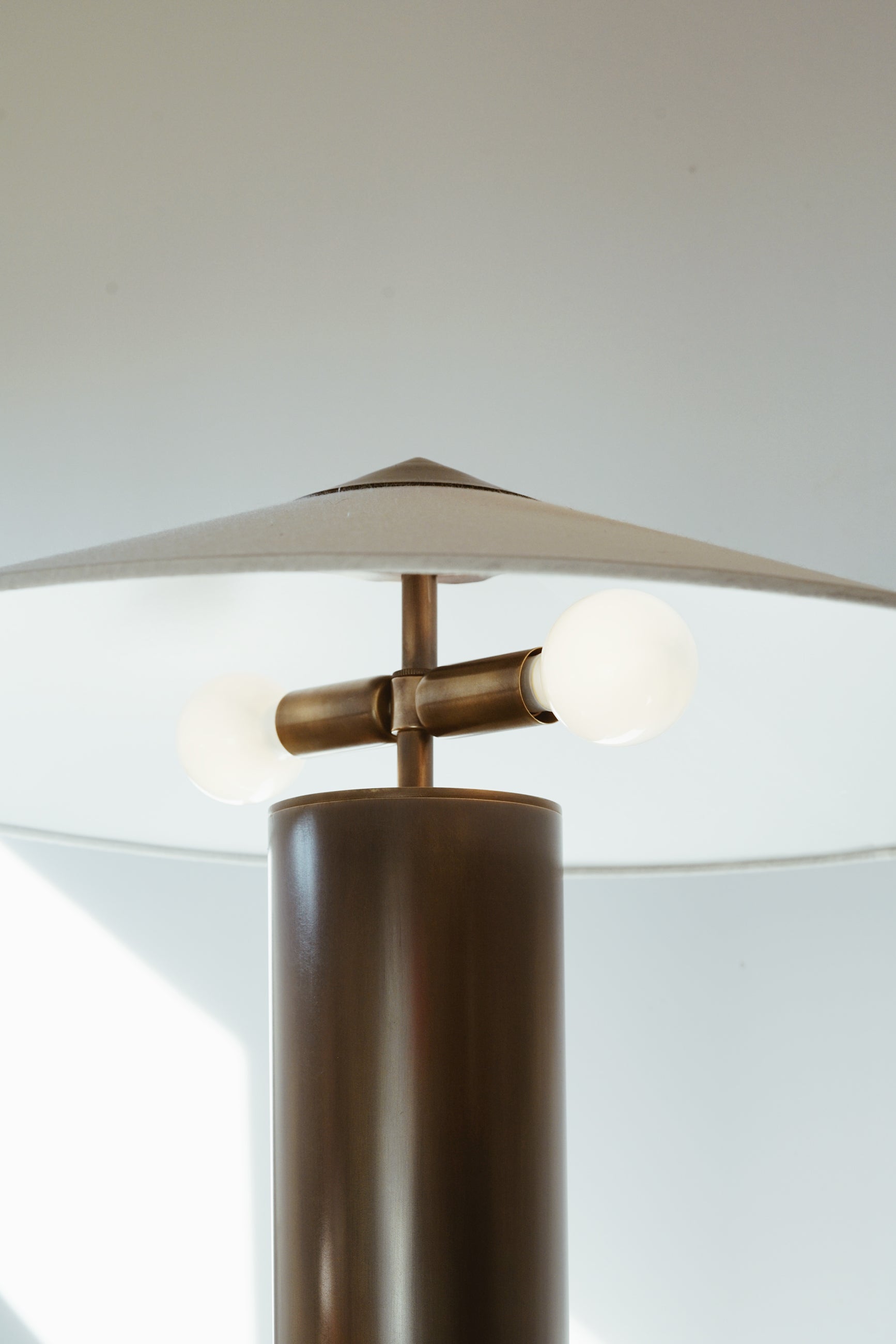 YAMA Table Lamp, Small – Coil + Drift