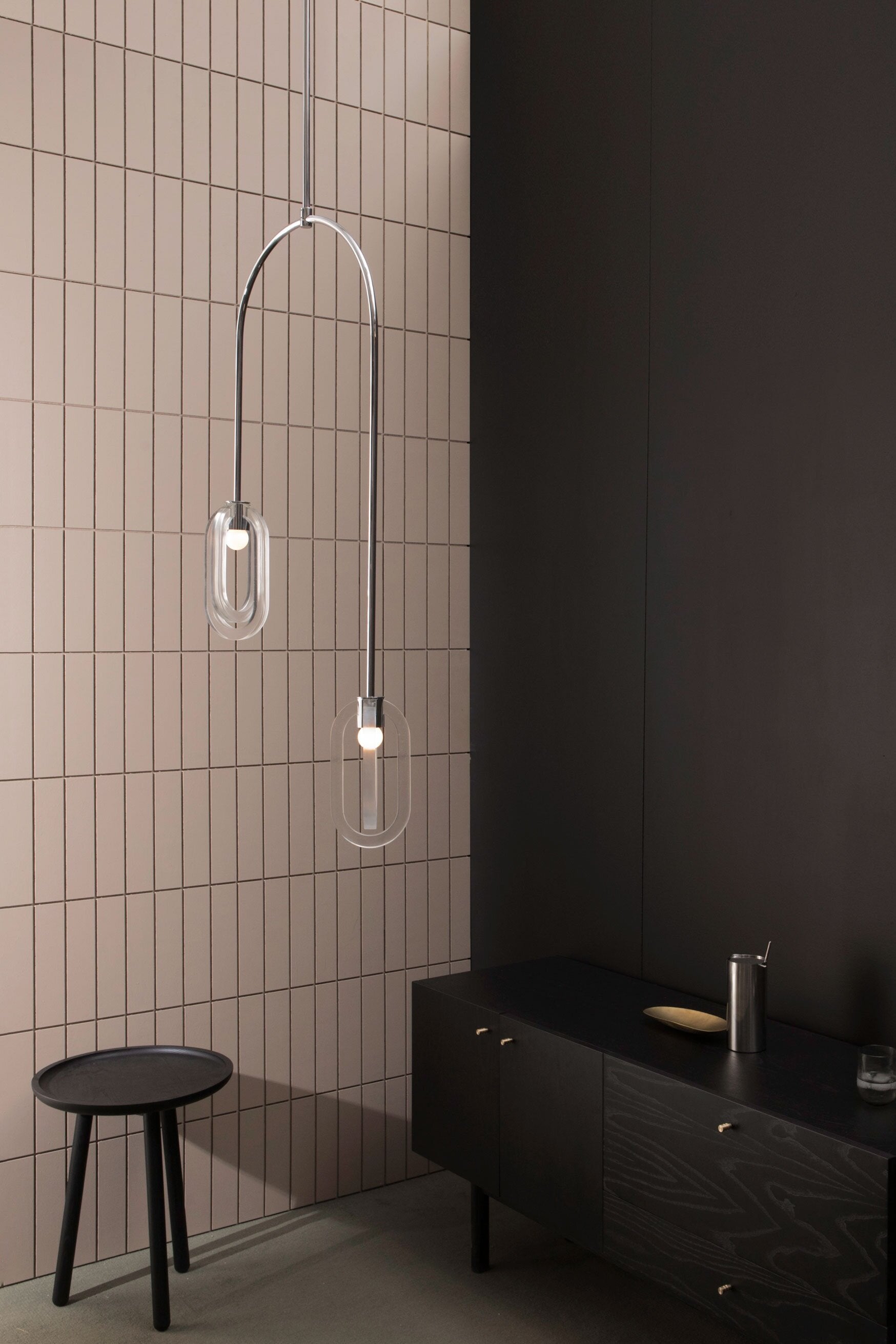 CIRRUS Double Pendant – Coil + Drift